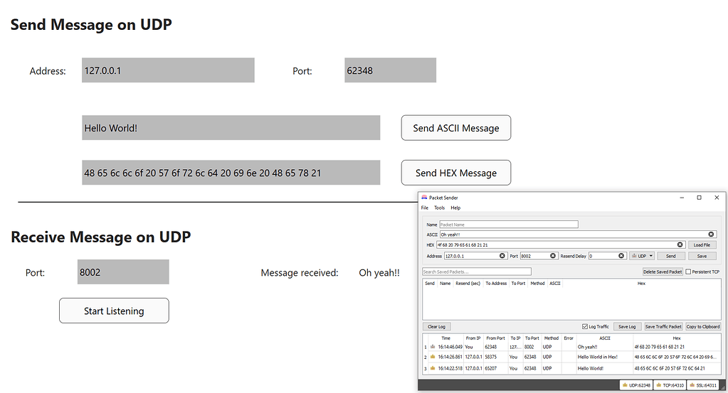 Send Or Receive Messages Over Udp Show And Tell Intuiface Community